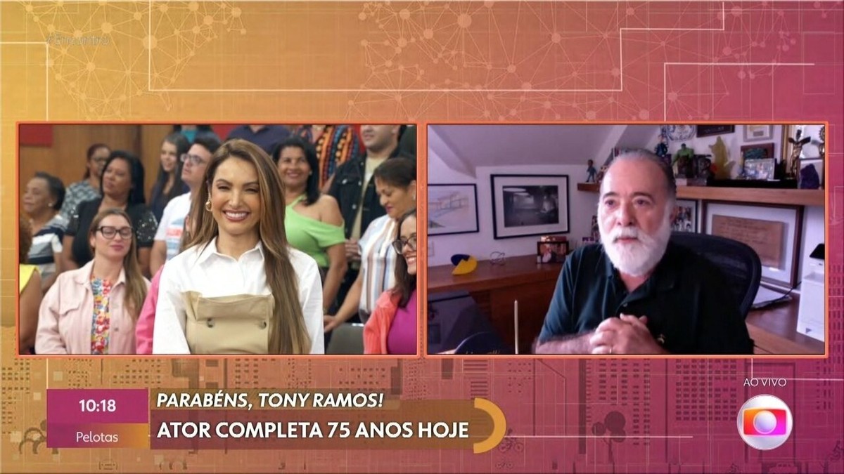 Tony Ramos faz 75 anos e se emociona ao receber recados de atores e ...
