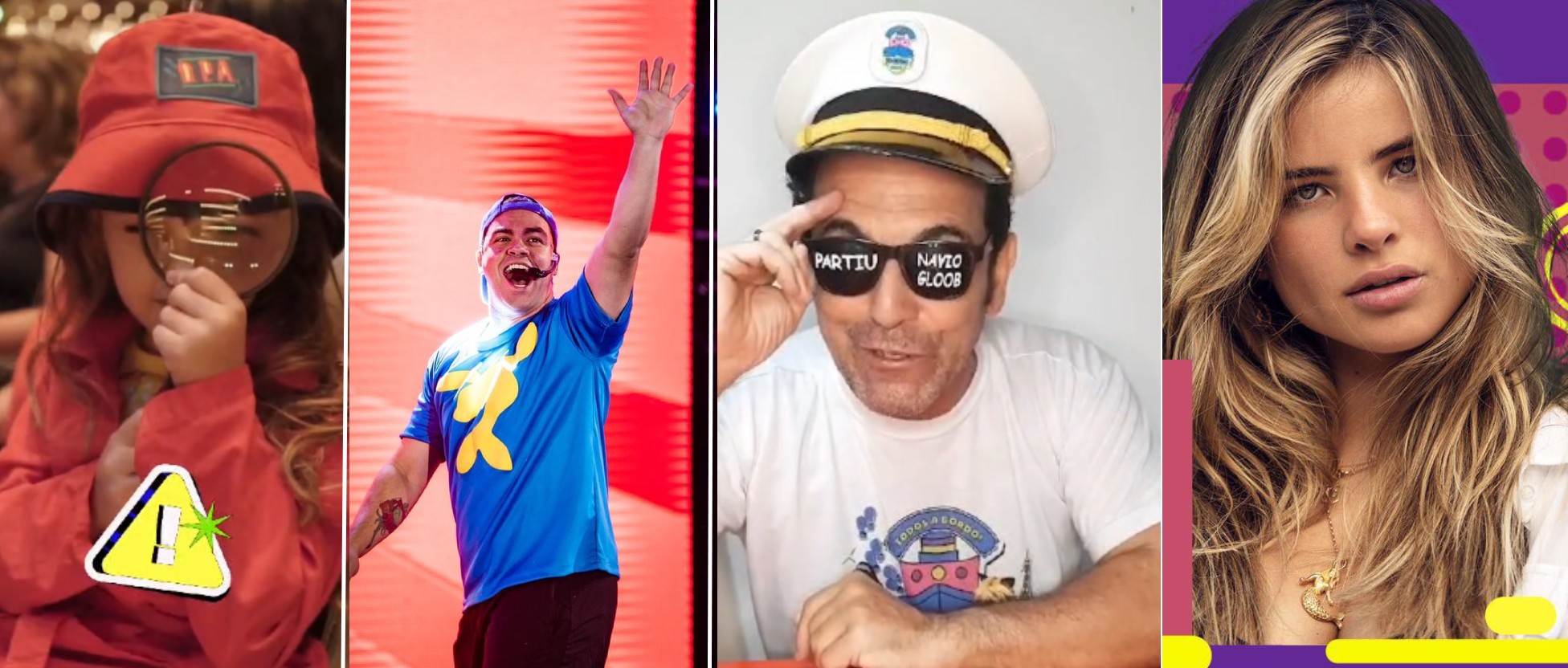 Navio Gloob começa nesta segunda com shows de Luccas Neto, Anavitória e ...