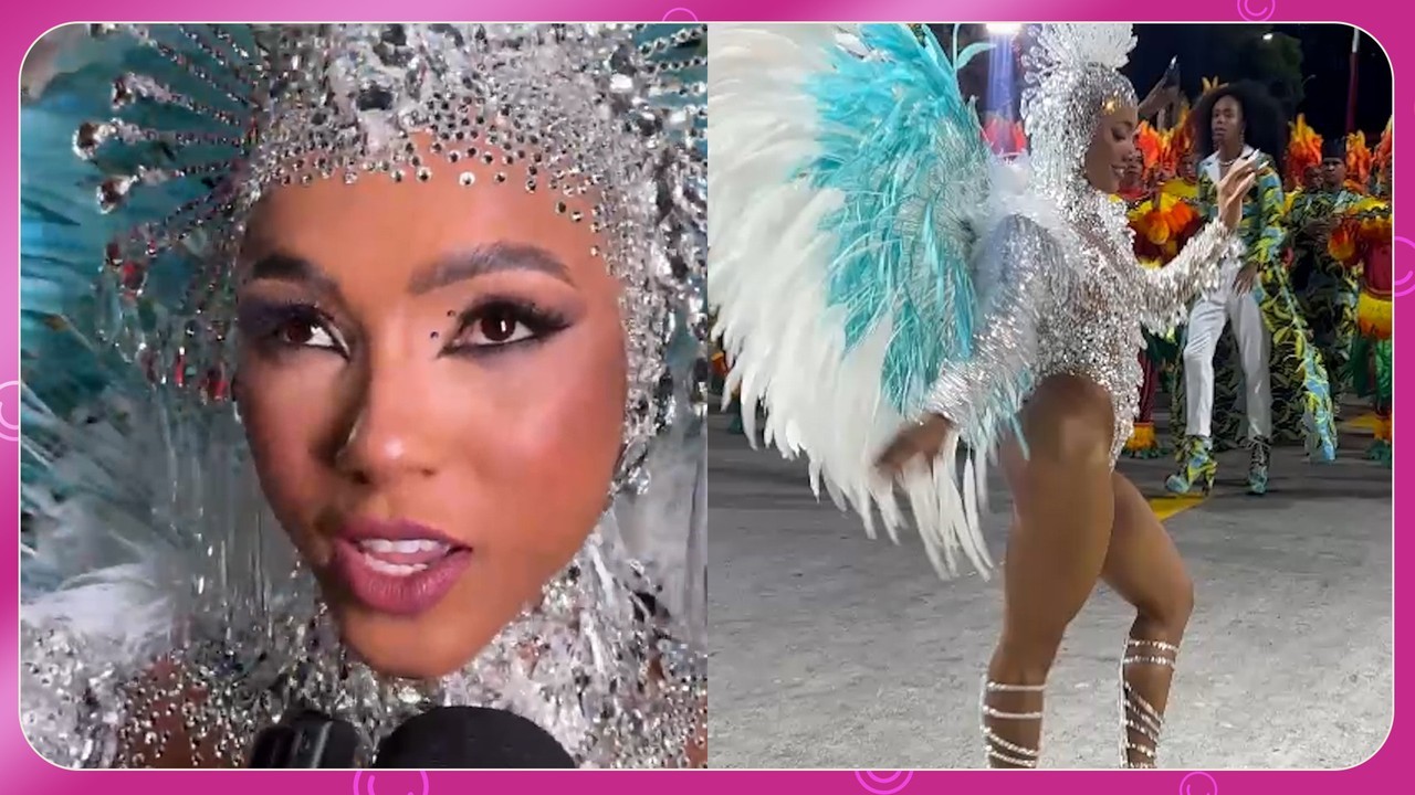 Mayara Lima surge deslumbrante com fantasia repleta de cristais e afirma: 'Sincronia está em dia ...