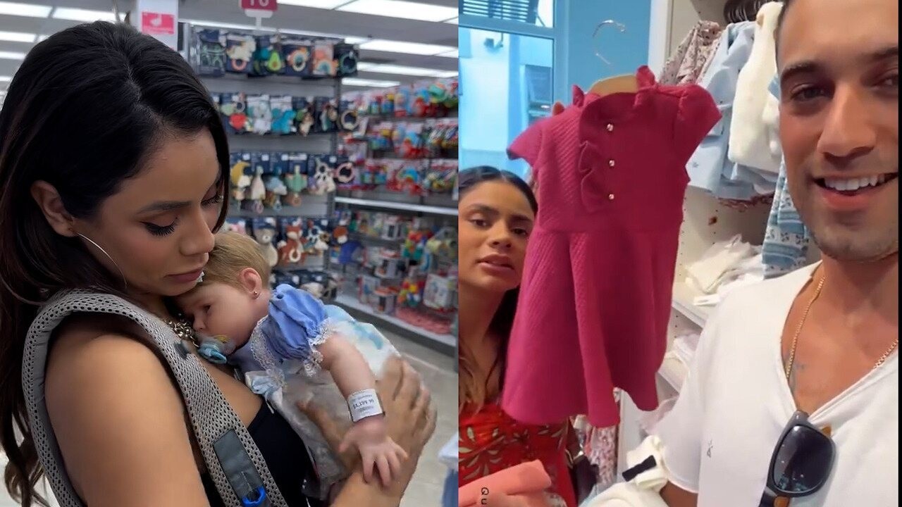 Ricardo Vianna e Lexa fazem enxoval do bebê que estão esperando ...