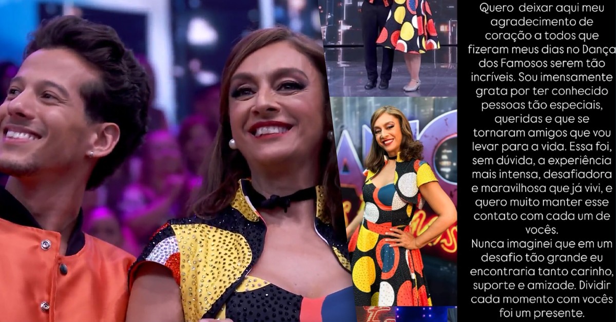Cátia Fonseca se despede do Dança dos Famosos | Gshow