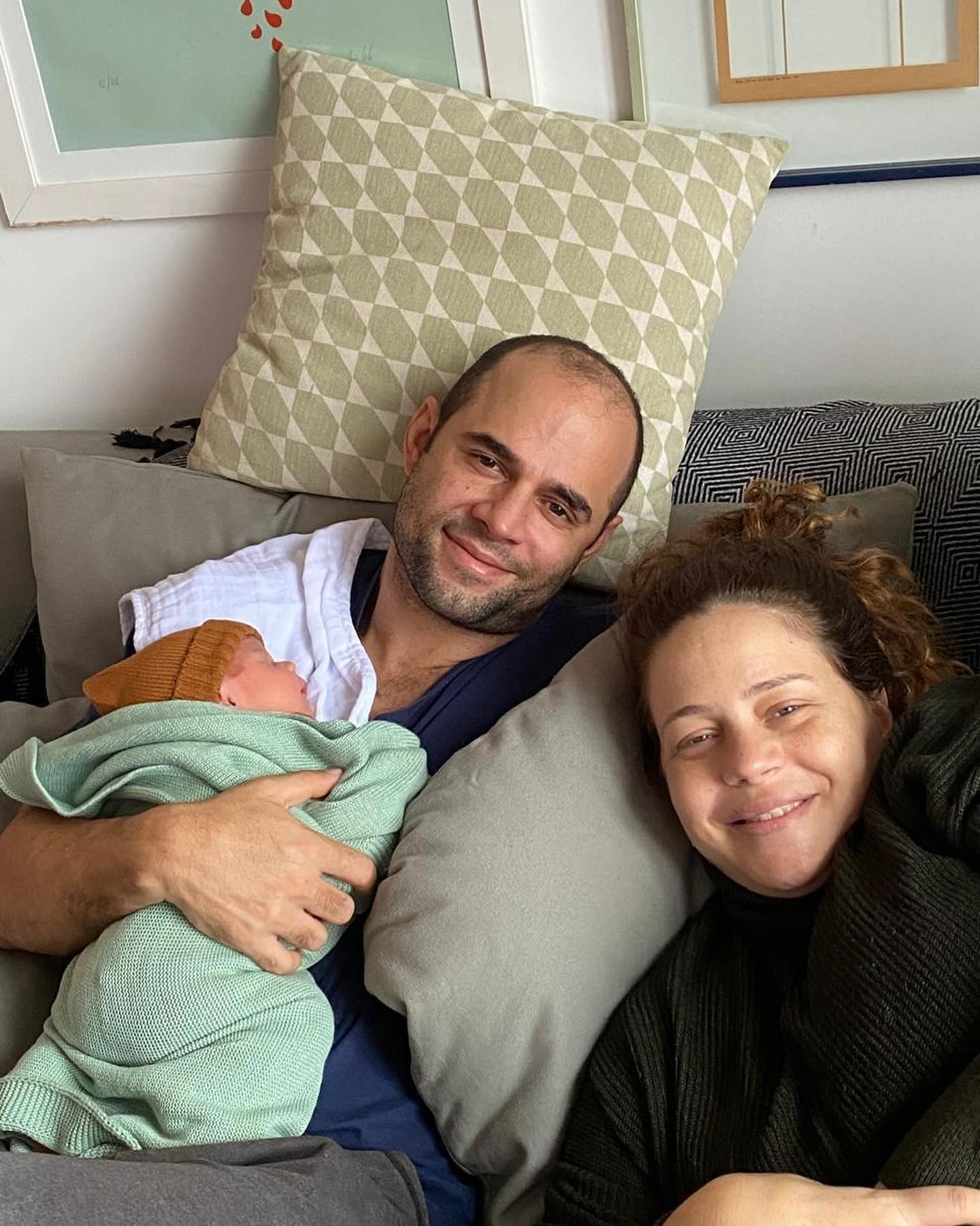 Leandra Leal anuncia nascimento do filho caçula, Damião: 'Chegou com ...