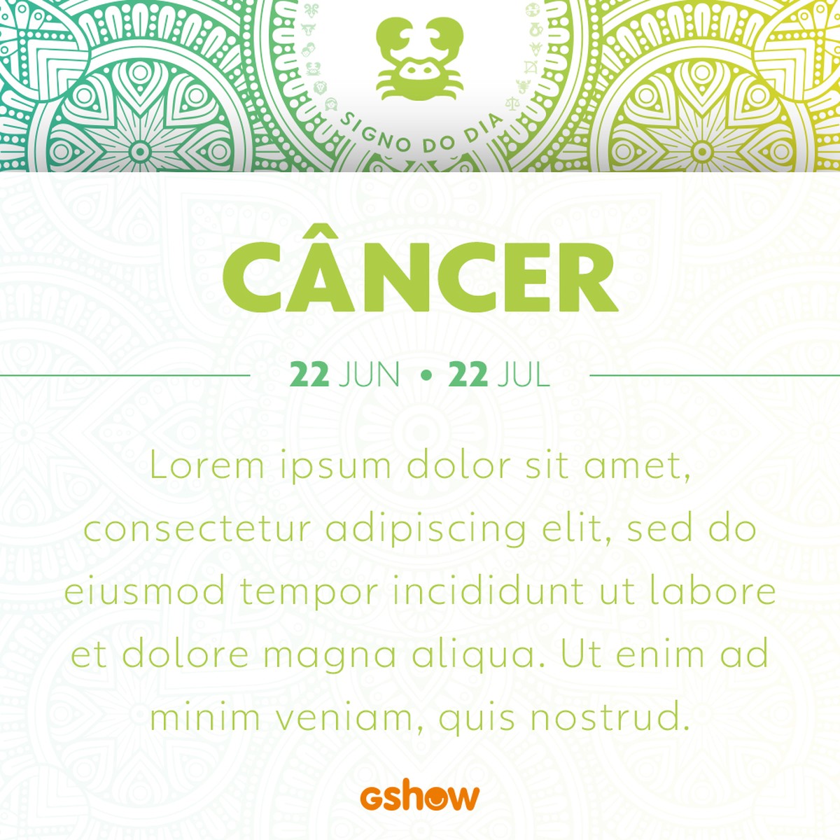 Câncer: descubra as características do signo | Horóscopo Etc | gshow