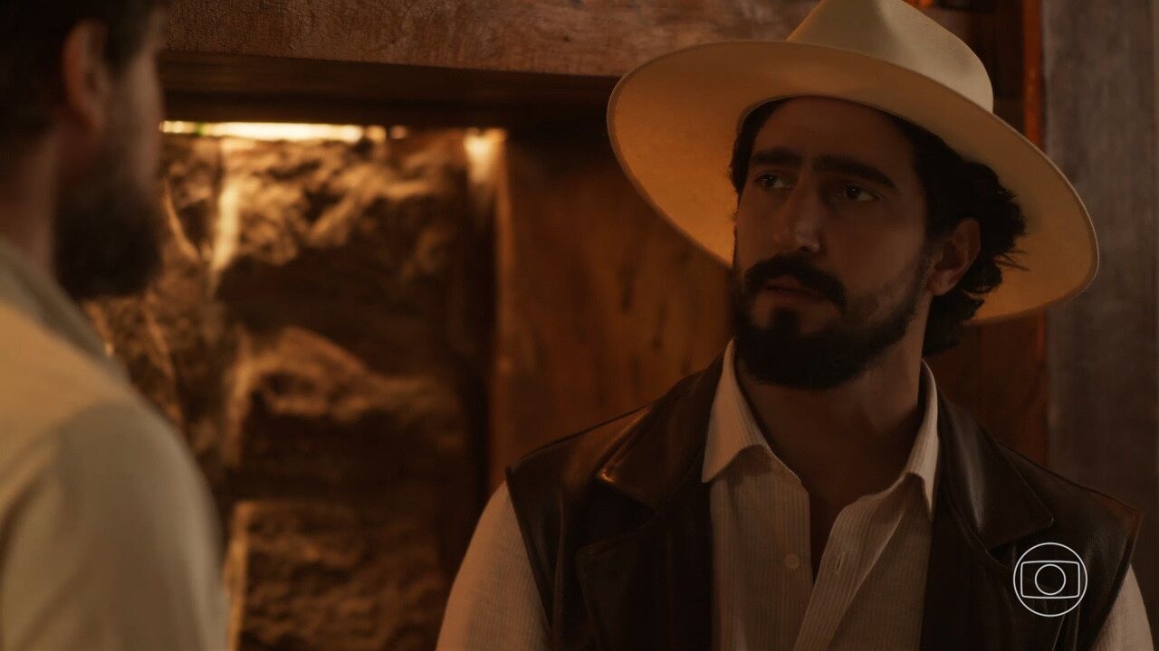 Mar do Sertão: sheik Omar tenta chantagear o pai de Labibe com ouro ...