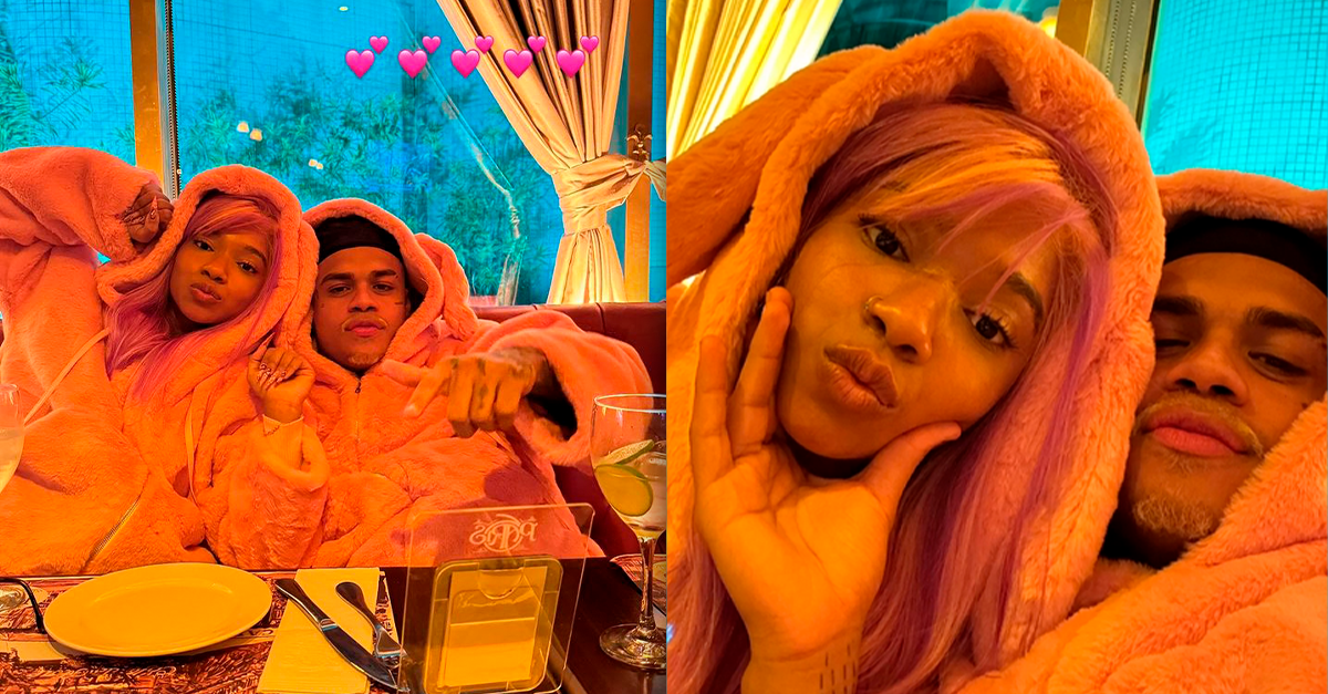 MC Cabelinho posta em clima de romance com Slipmami e cantora se ...