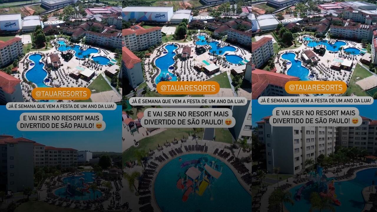 Viih Tube mostra resort de luxo onde fará primeiro aniversário de Lua; veja detalhes | Famosos ...