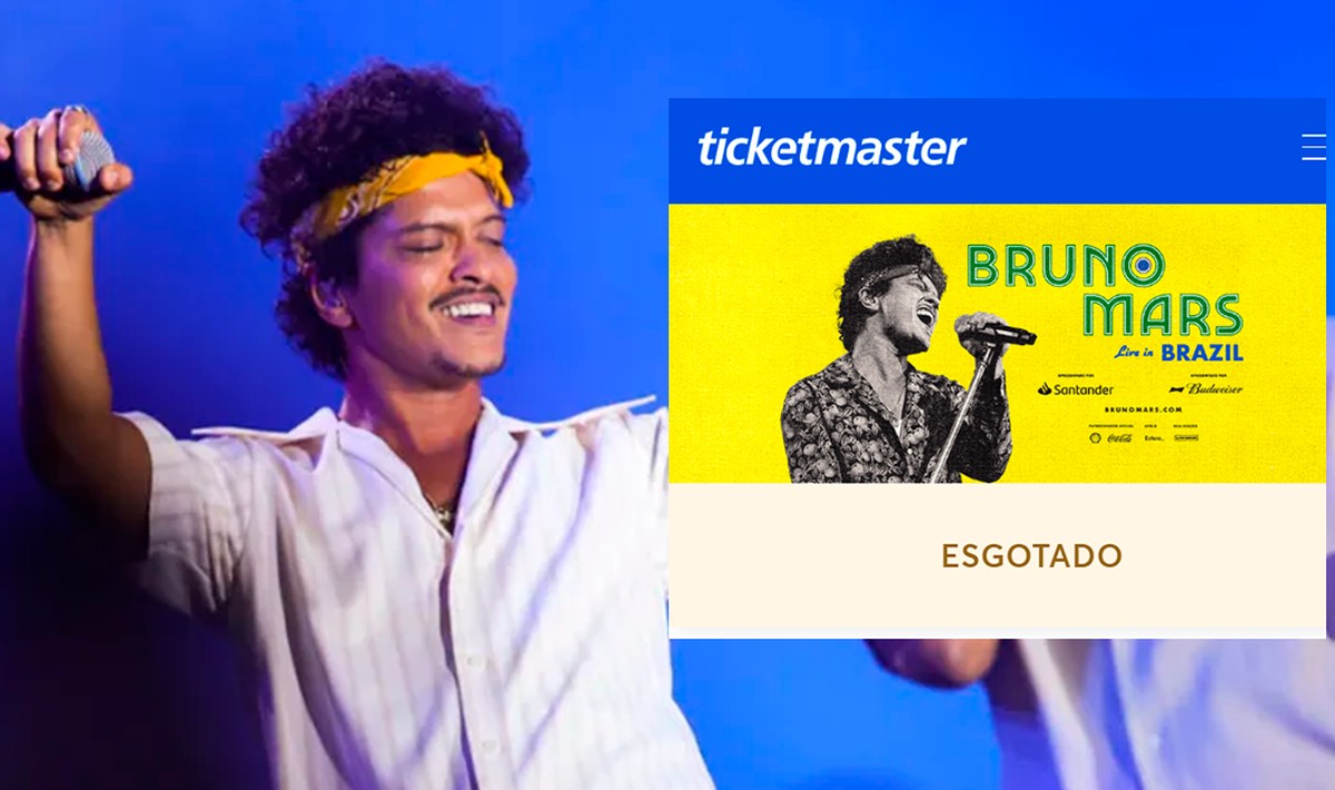 Bruno Mars no Brasil: ingressos esgotam na venda geral de todos os shows em menos de 1 hora ...