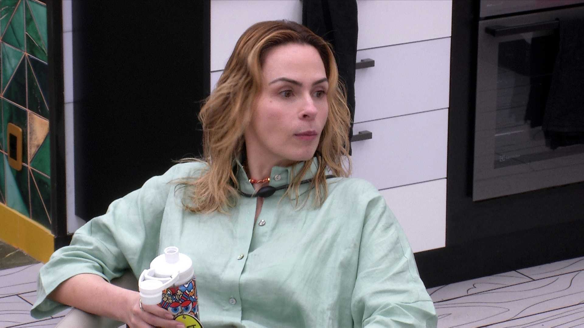 No BBB 26, Ana Paula Renault e Brigido discutem: 'Vou fazer você me ...