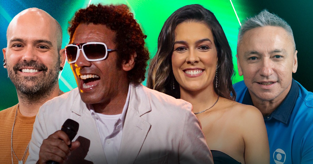 Simoninha, Renata Silveira, Paulo Nunes e Lucas Gutierrez são ...