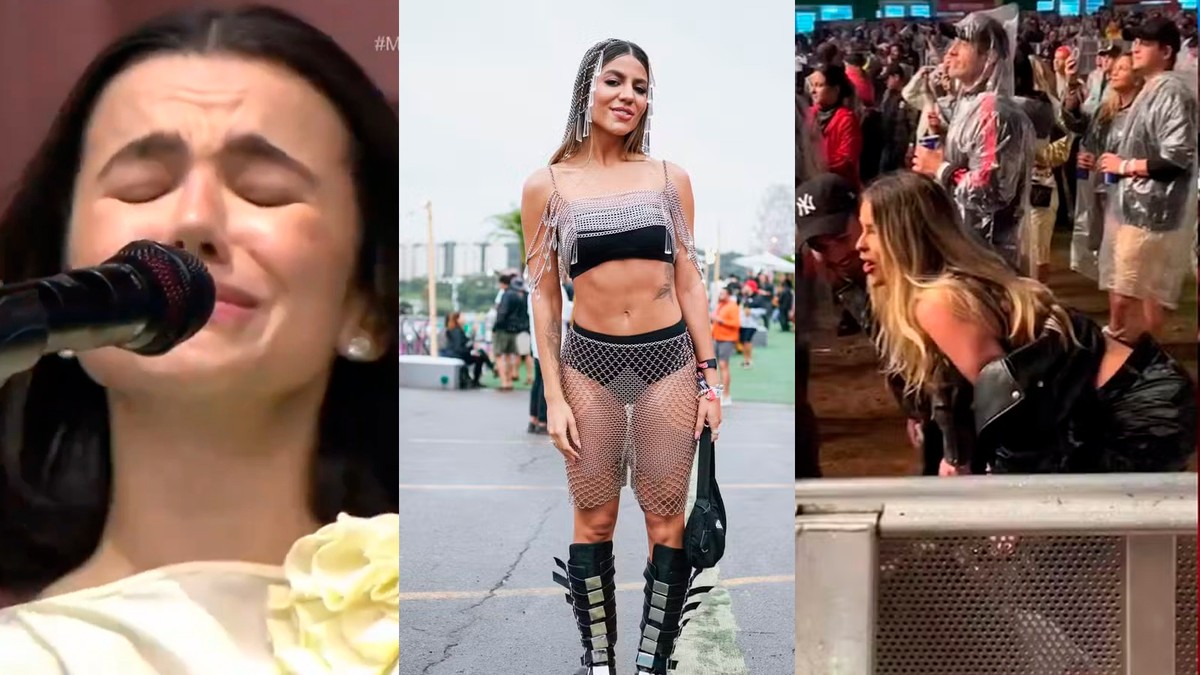 Choro, famosas sem frio e rebolada até o chão: o que rolou no 2º dia no Lollapalooza | 2024 | gshow