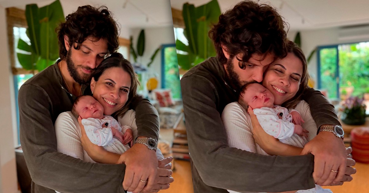 Mãe de Chay Suede, Herica Godoy posa com a neta: 'Quanto amor cabe ...