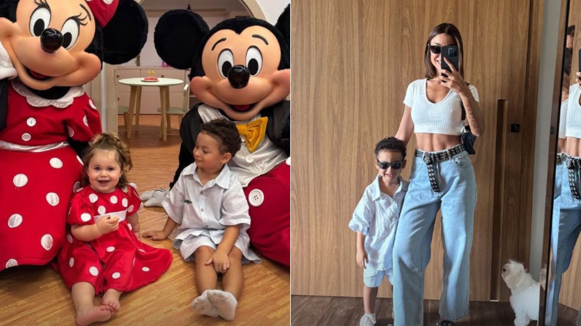 Bianca Andrade se derrete ao ver seu filho brincando com Lua, filha de ...