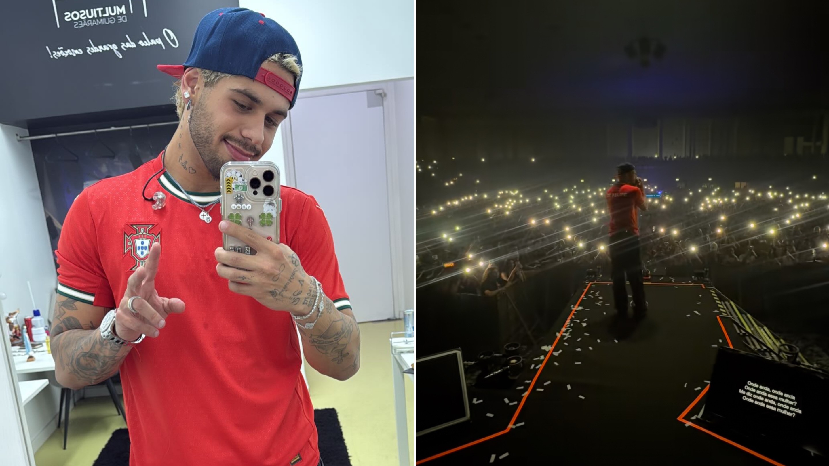 Zé Felipe abre o coração e fala sobre amor em show: 'Ele muda a forma ...