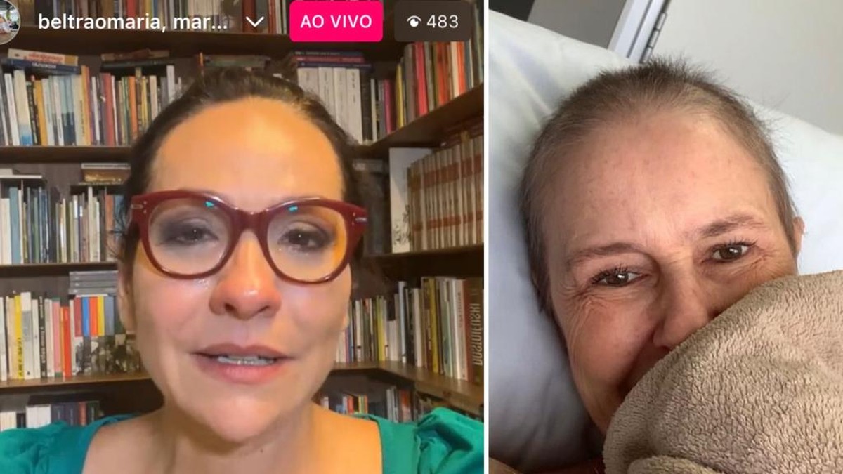 Em live, Maria Beltrão chora e reza com mais de 500 seguidores por ...