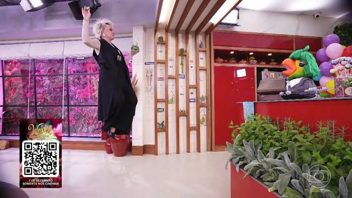 Ana Maria Braga 'voa' no Mais Você, e internautas vão à loucura | Mais ...