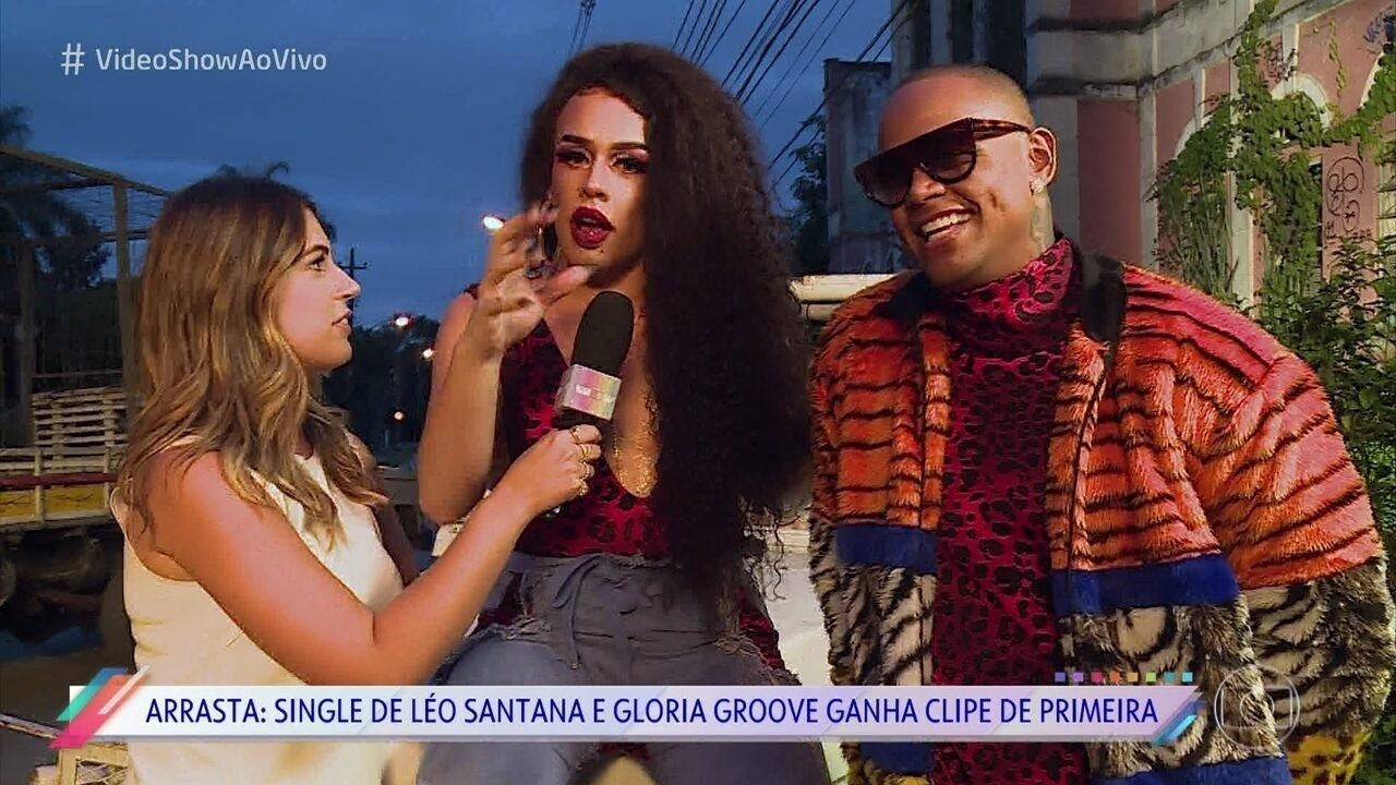 Gloria Groove e Léo Santana arrasam em clipe de 'Arrasta' | Gshow