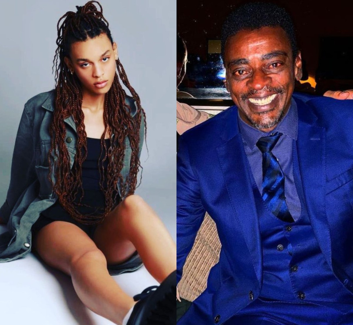 Seu Jorge celebra aniversário da filha Luz Bella com post fofo e revela ...