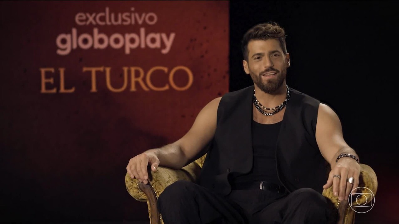 Can Yaman, astro de novelas turcas, fala em português com Tadeu Schmidt: 'Está pronto?' | BBB 25 ...
