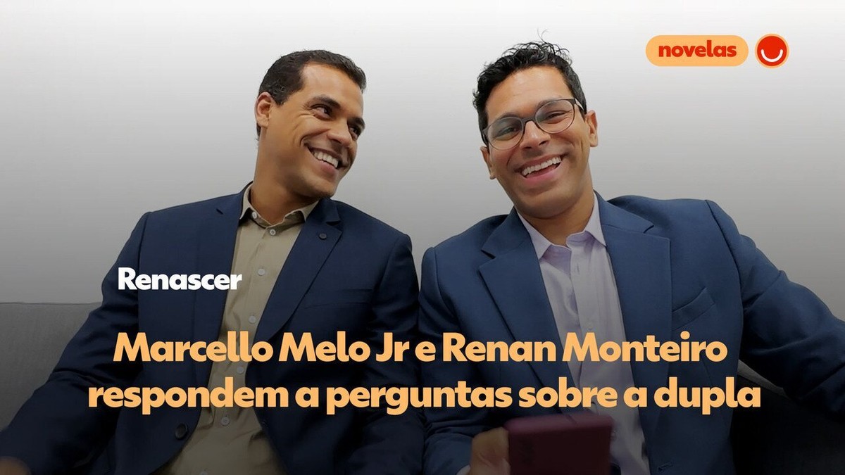 Renascer: Marcello Melo Jr. e Renan Monteiro abrem o jogo sobre esquecimento de texto, crise de ...