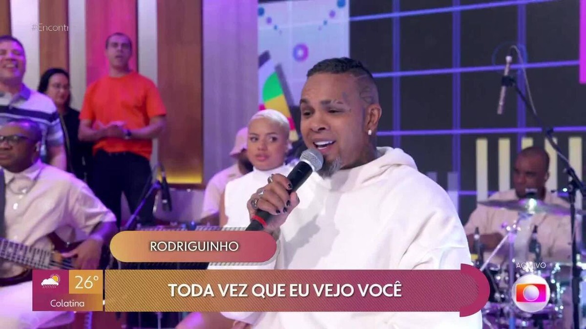 Rodriguinho canta no Encontro e gera nostalgia no público: 'É o ...