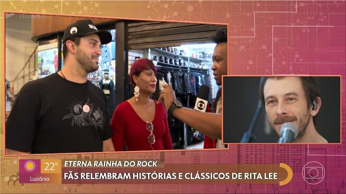 Beto Lee se emociona ao vivo com homenagem a Rita Lee no Encontro ...