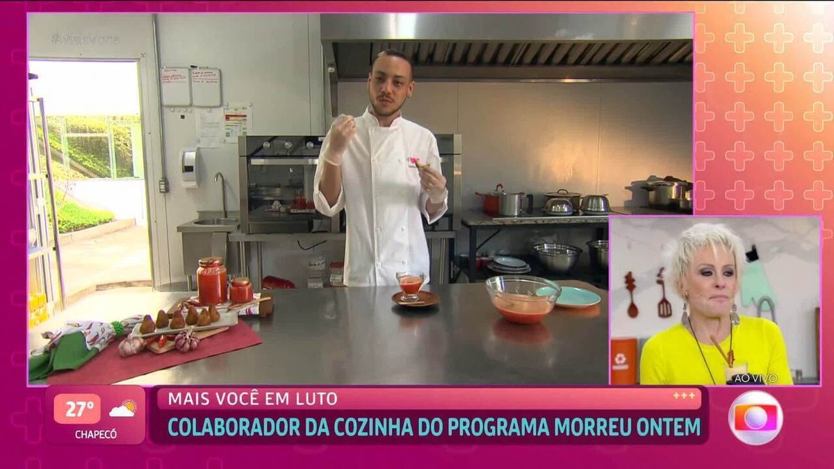 Ana Maria faz homenagem a colaborador do Mais Você que morreu no ...