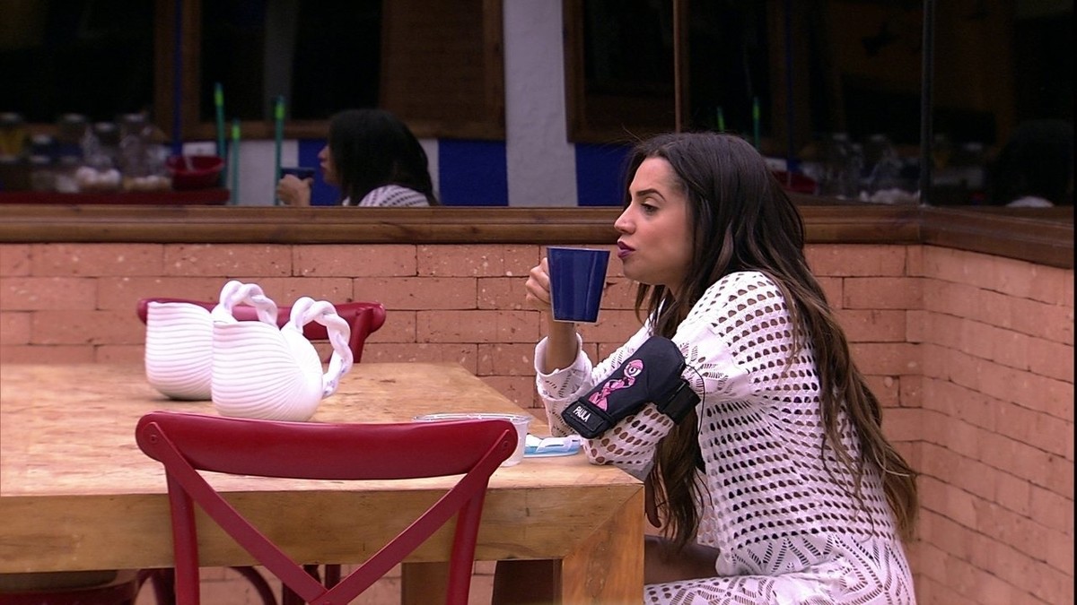 Paula come queijo e toma café | agora na casa | gshow