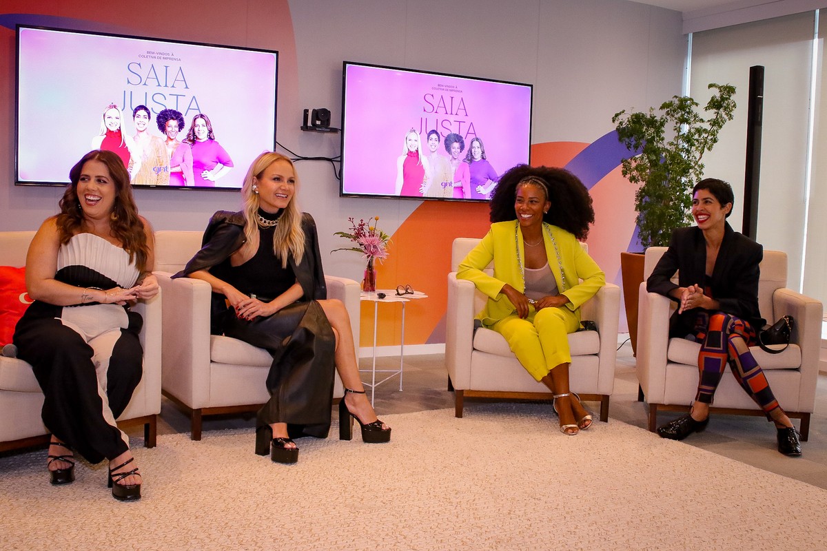 Saia Justa: Eliana, Tati Machado, Bela Gil e Rita Batista falam da nova temporada | Saia Justa ...