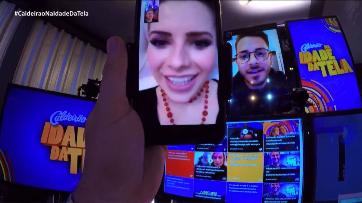 Sandy e Junior aparecem 'juntos' no 'Caldeirão na Idade da Tela' | TV ...