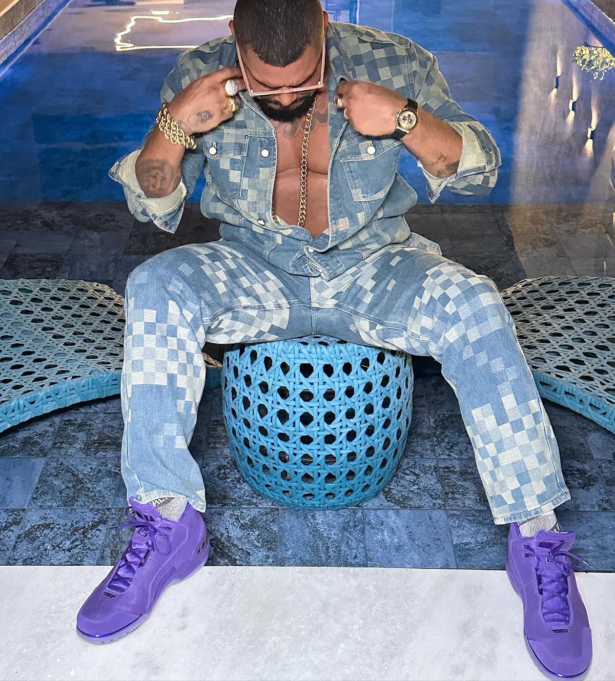 Naldo ostenta look de mais de R$ 280 mil reais; veja | Famosos | gshow