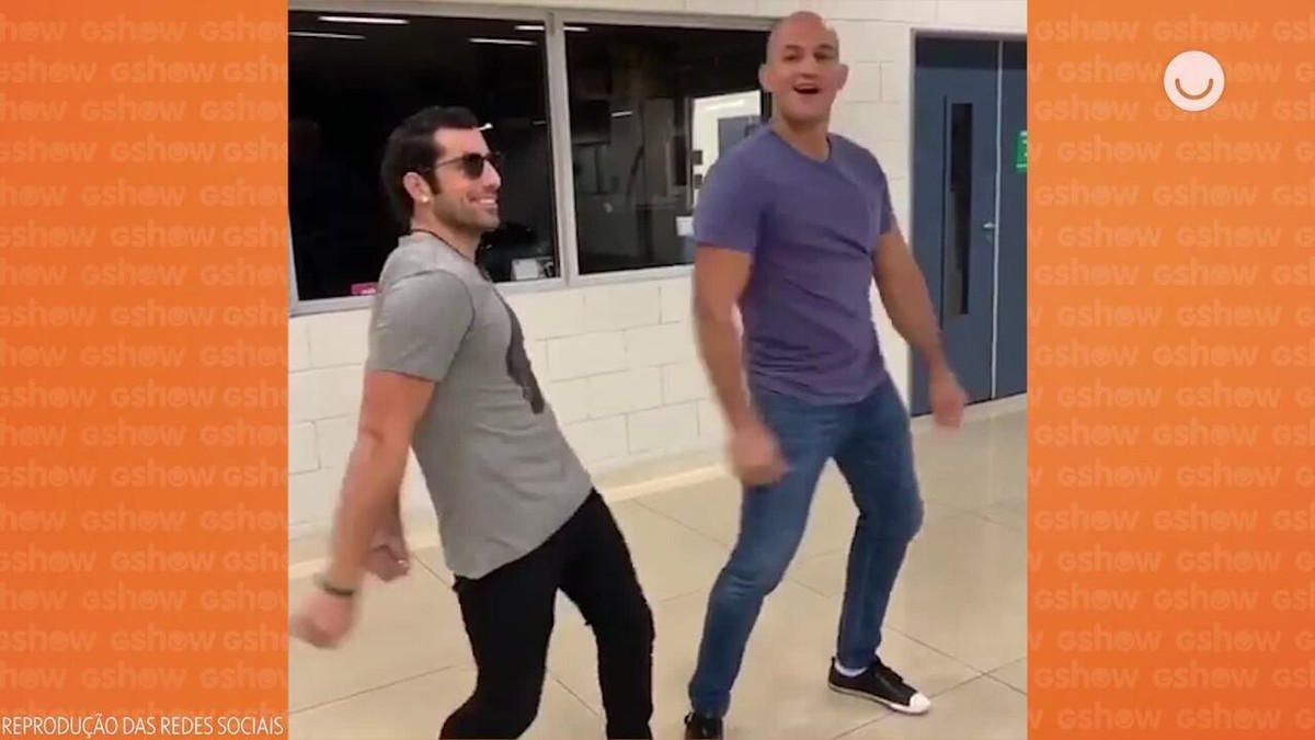 Kaysar Dadour e Junior Cigano comentam amizade nos bastidores do 'Dança ...