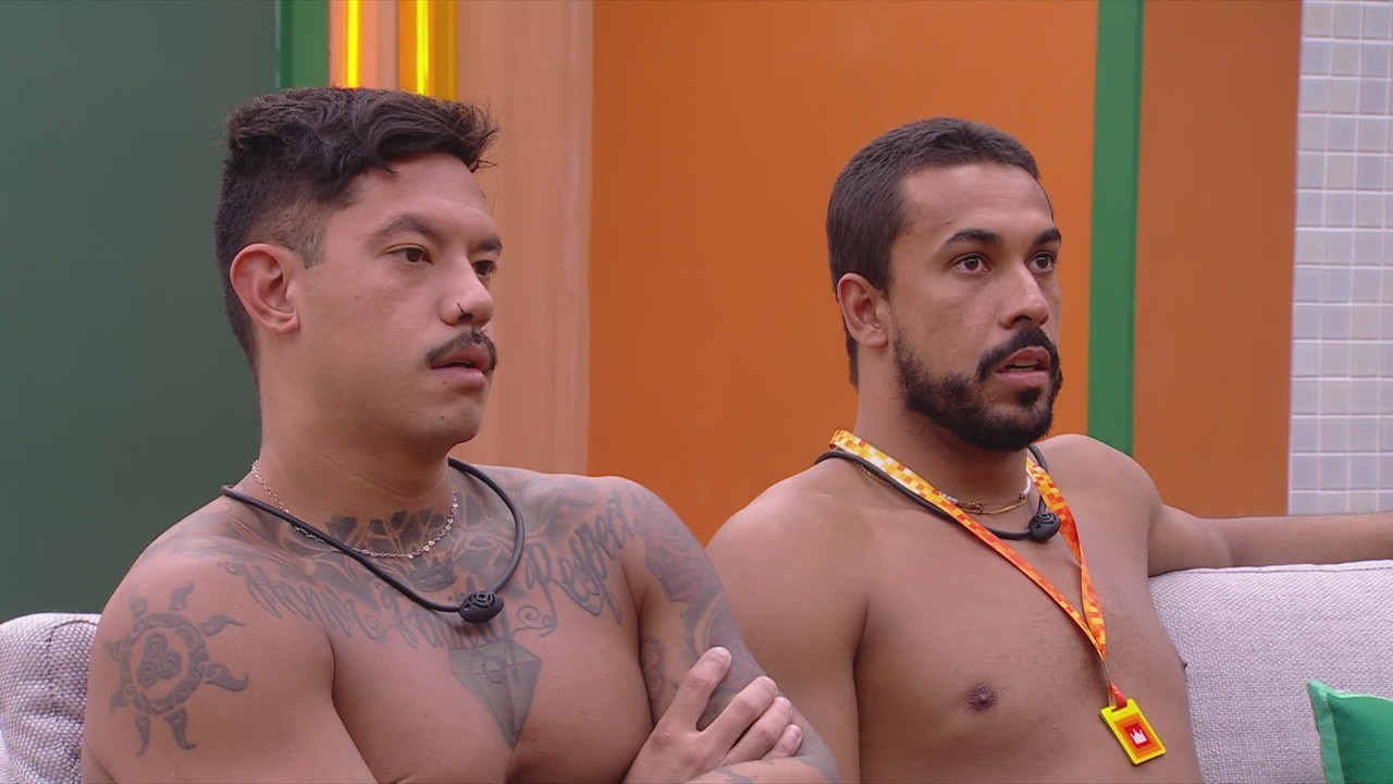 BBB 25: Gabriel e Maike recebem resultado da Enquete do Líder | Gshow