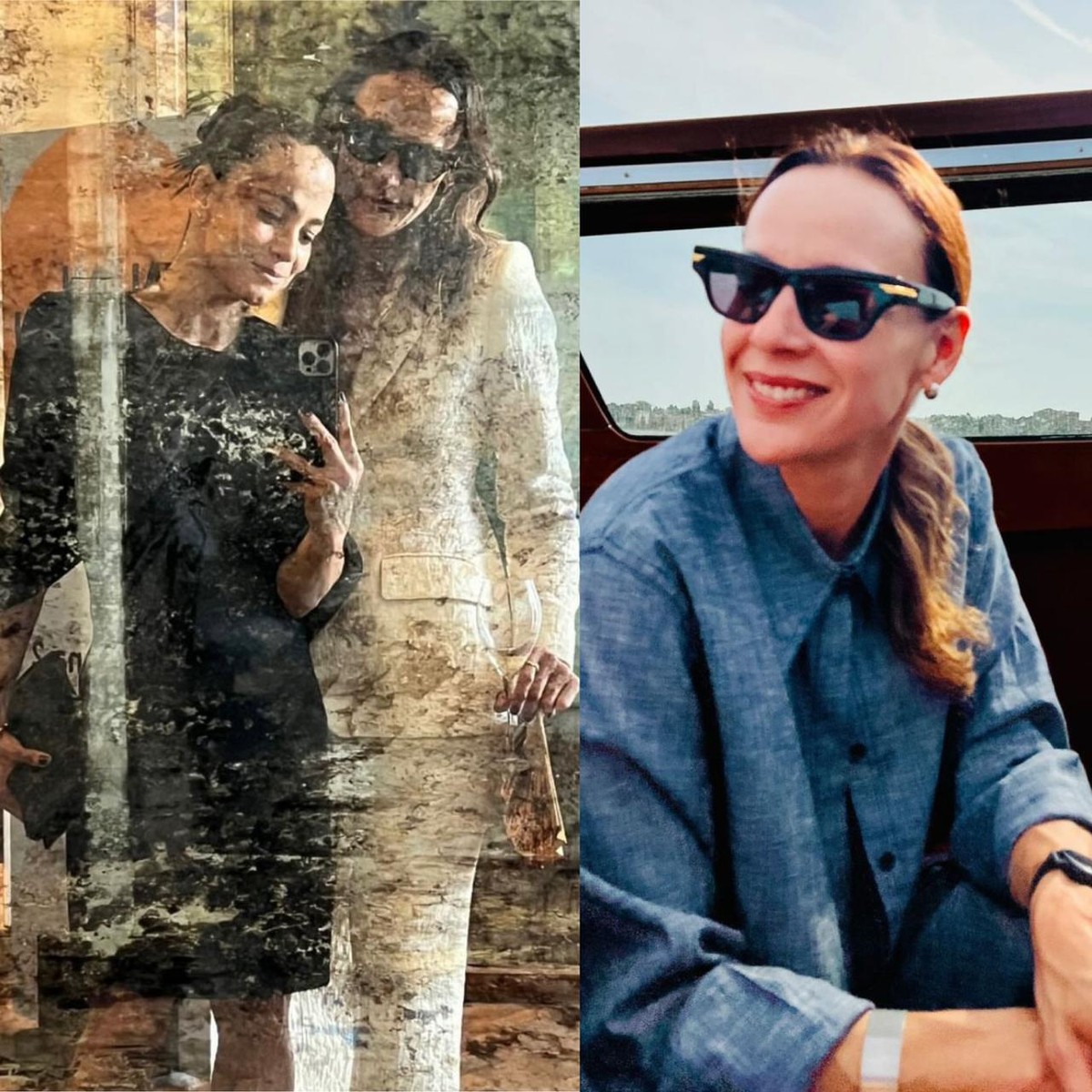 Alice Braga posta foto rara com a namorada, Renata Brandão, e se ...