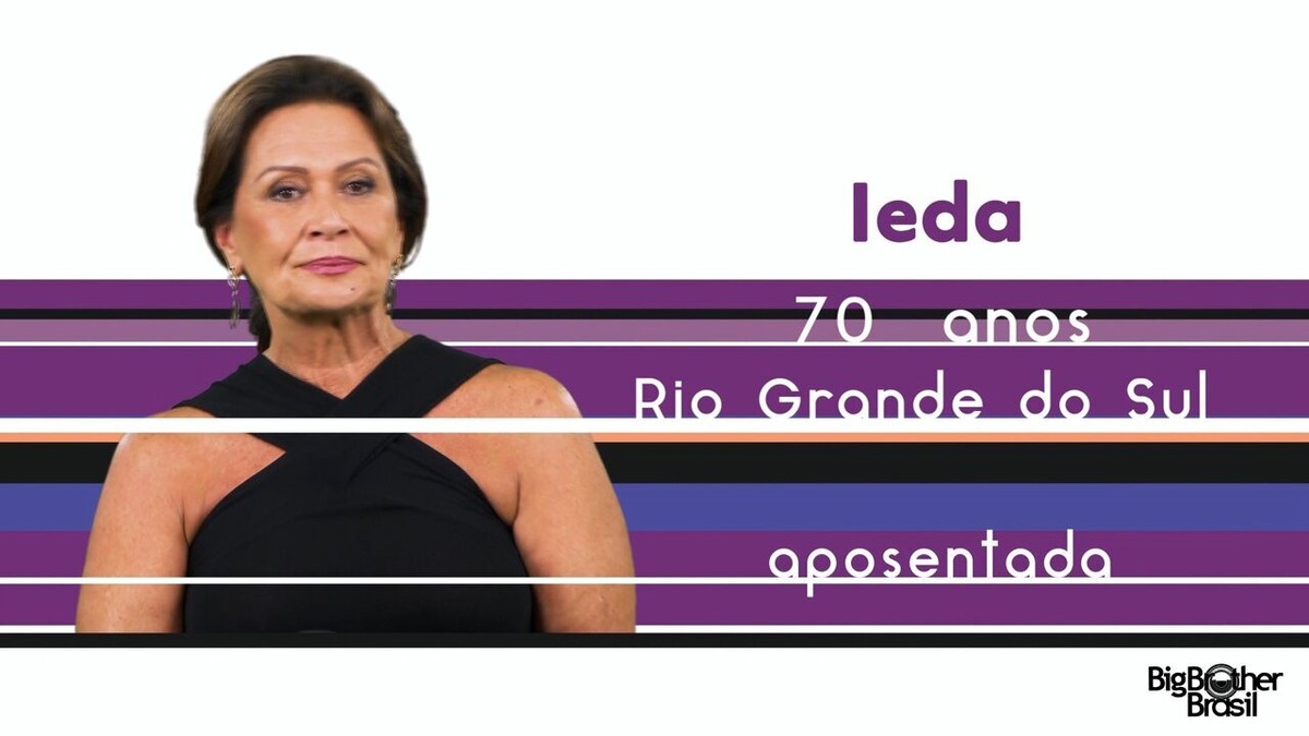 Conheça Ieda, que entra no 'BBB17' aos 70 anos com fama de mãezona, mas ...