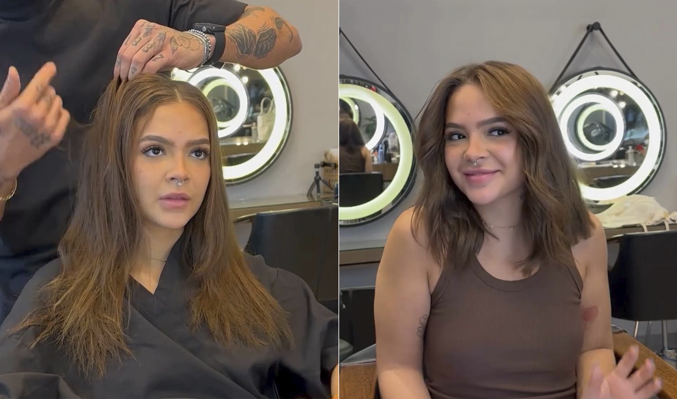 Mel Maia corta o cabelo em meio a transição capilar; veja o antes e ...