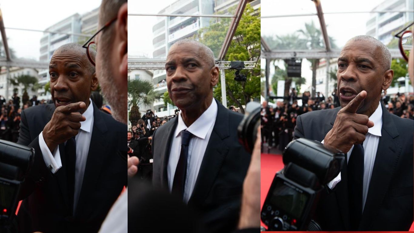 Momento de fúria de Denzel Washington com fotógrafo em Cannes repercute; veja por outro ângulo ...