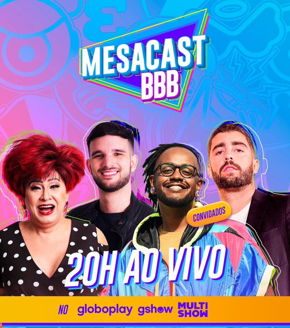 Mesacast BBB: Nany People e Henrique Lopes receberam Pedro Scooby e ...