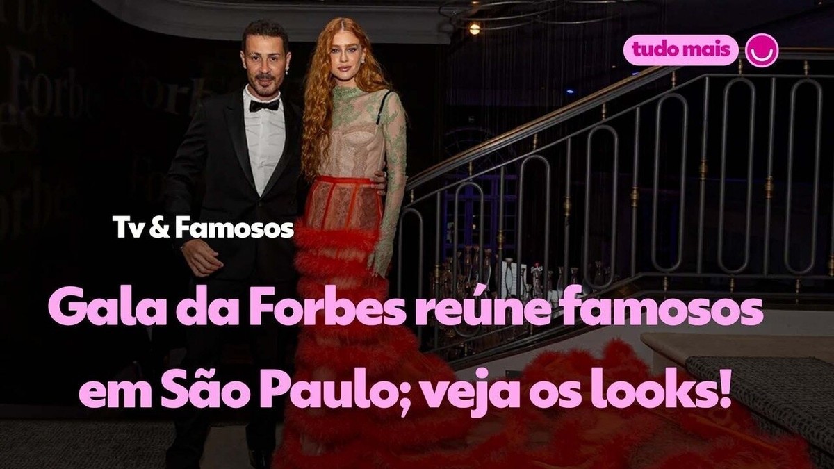 Gala da Forbes reúne famosos em São Paulo; veja os looks ...