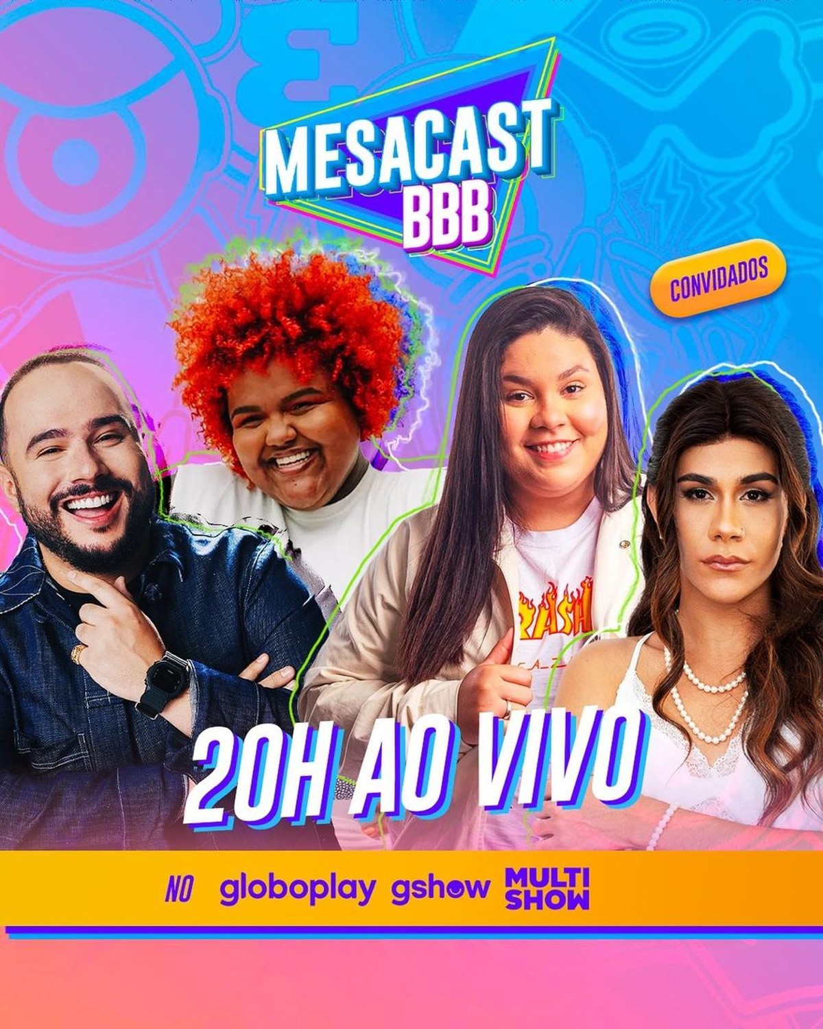 Ed Gama e Thamirys Borsan receberam Leuriscleia e Gabô Pantaleão no ...