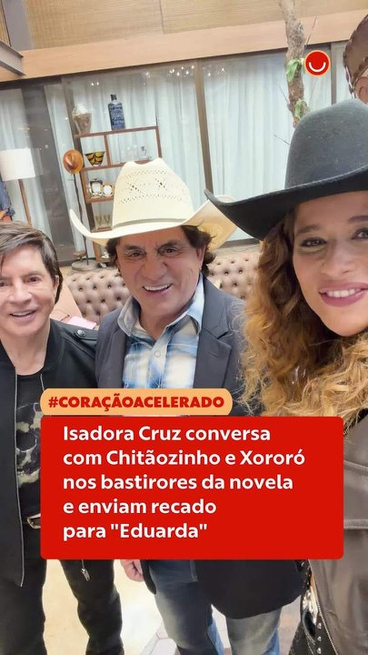 Coração Acelerado: Isadora Cruz revela conselho de Chitãozinho e Xororó ...