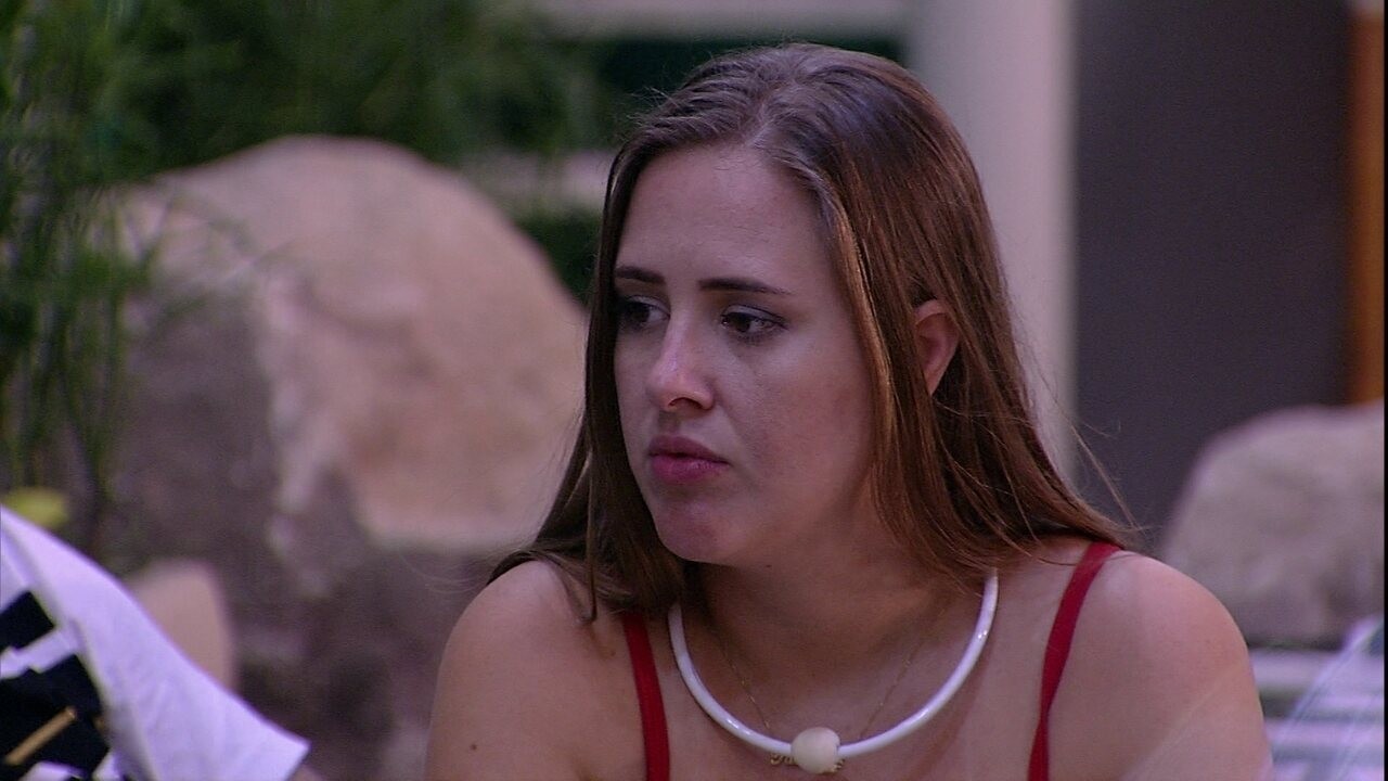 Patrícia fala sobre participante: 'Segunda vez que falou mal do Caruso ...