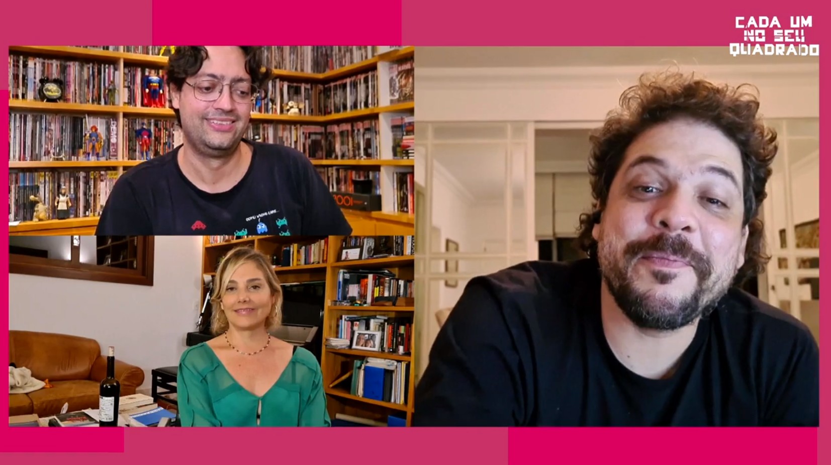 Segundo episódio de 'Cada Um No Seu Quadrado' tem Maria Clara Gueiros ...