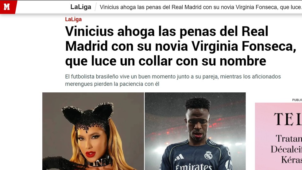 Fotos de Virginia de 'coleira' com nome de Vini Jr. repercurte na ...