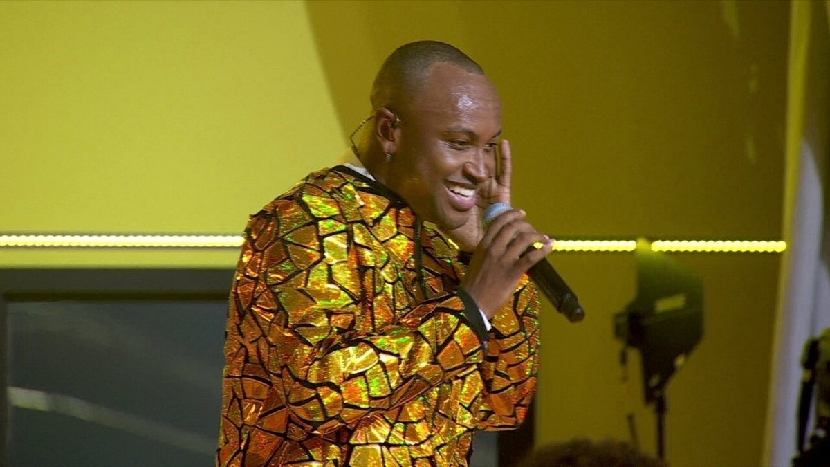 Thiaguinho comemora show no BBB 24: 'Que momento' | fora da casa | gshow