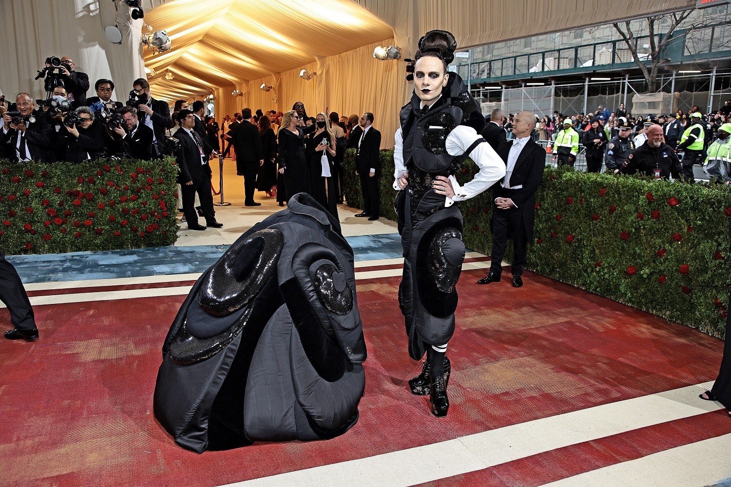 Met Gala 2022 Jordan Roth Produtor De Teatro Americano Usa Visual