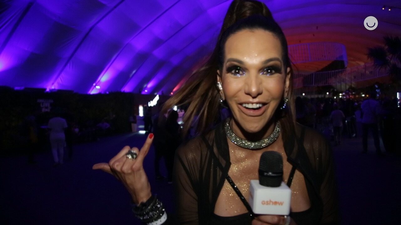 Virna aposta em look rock´n roll e exalta Capital Inicial: 'Me ...