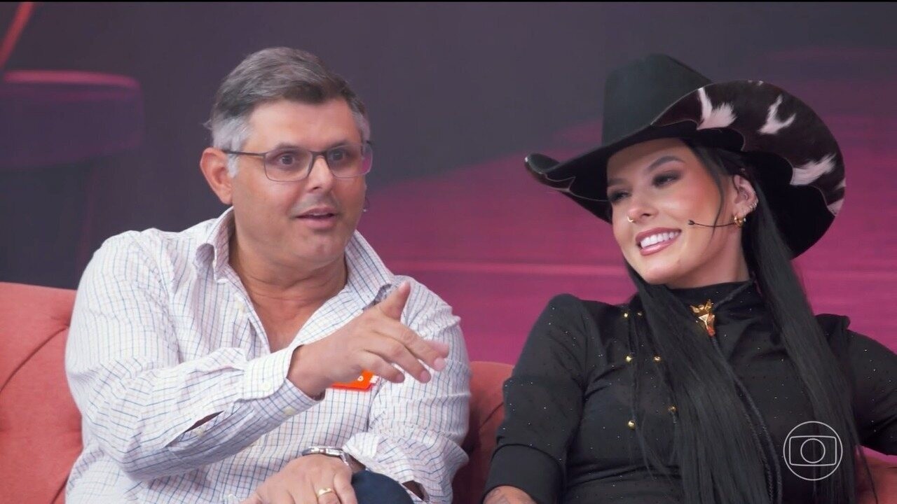 Luciano Huck pergunta se pai de Ana Castela tem ciúmes de Gustavo Mioto ...