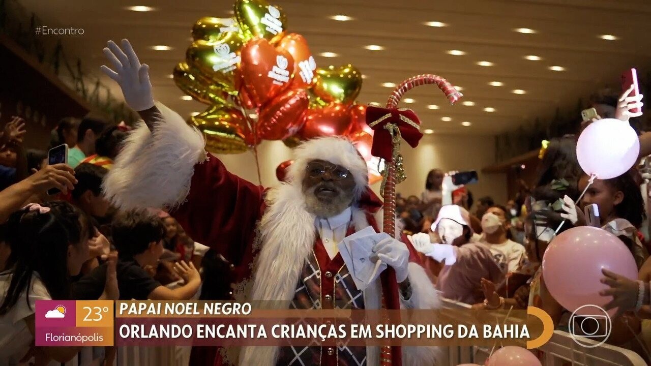 Manoel Soares se veste de Papai Noel no Encontro e cita ...