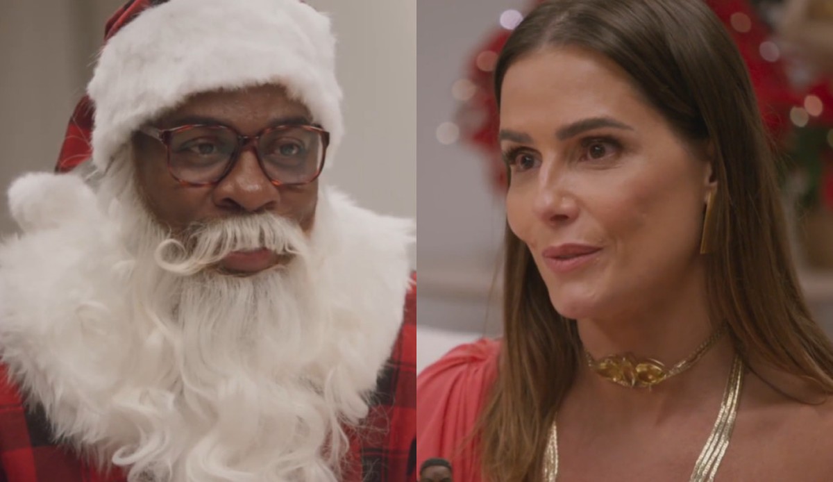 Elas por Elas: Mário Fofoca 'vira' Papai Noel para fazer surpresa a ...