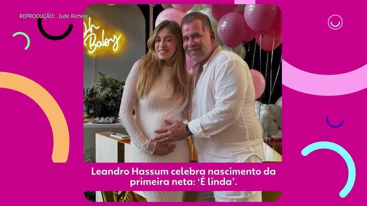Leandro Hassum celebra nascimento da primeira neta: 'É linda' | Famosos ...